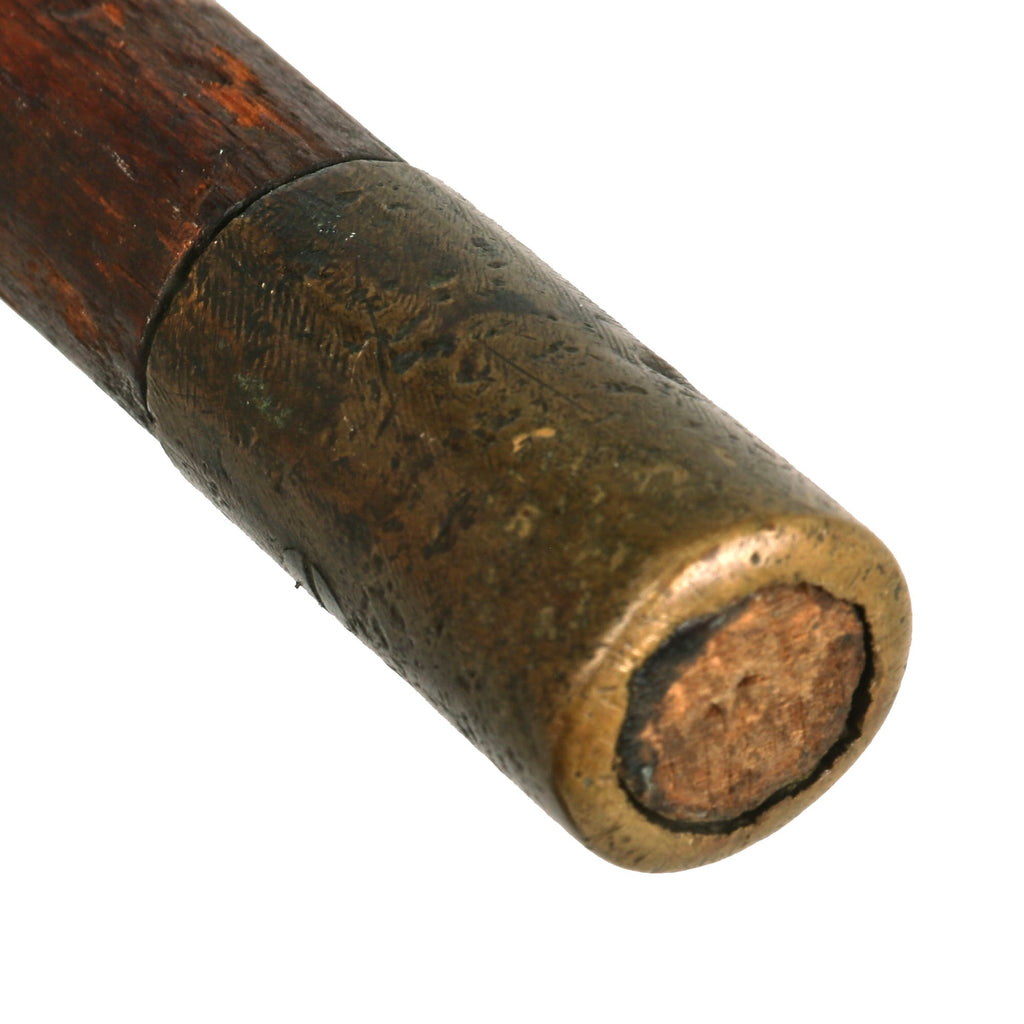 Original German WWII Leather Greatcoat & Swagger Stick Attributed to 4 ...