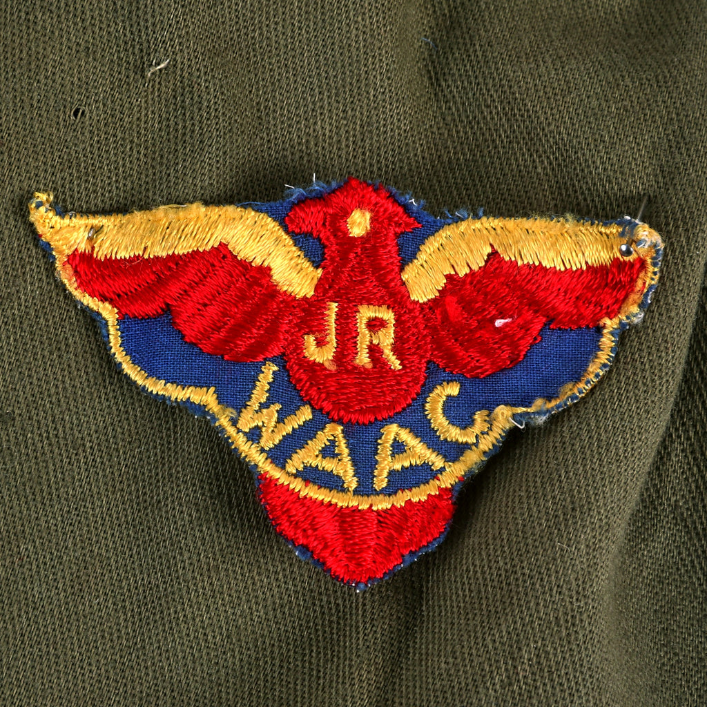 Original U.S. WWII Era Women’s Army Corps “WAC Jr” Children’s Class-A ...
