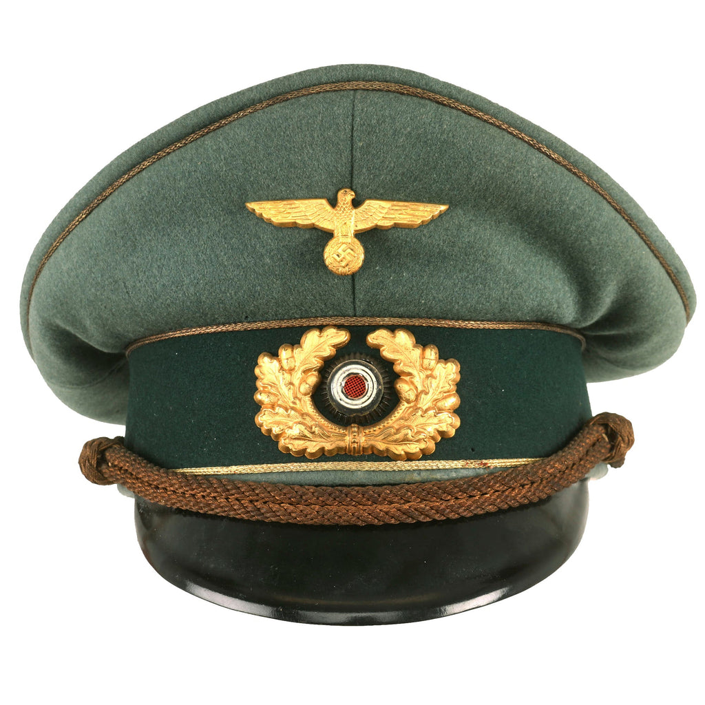 Original Magnificent Rare German WWII General Officer's Schirmmütze Vi ...