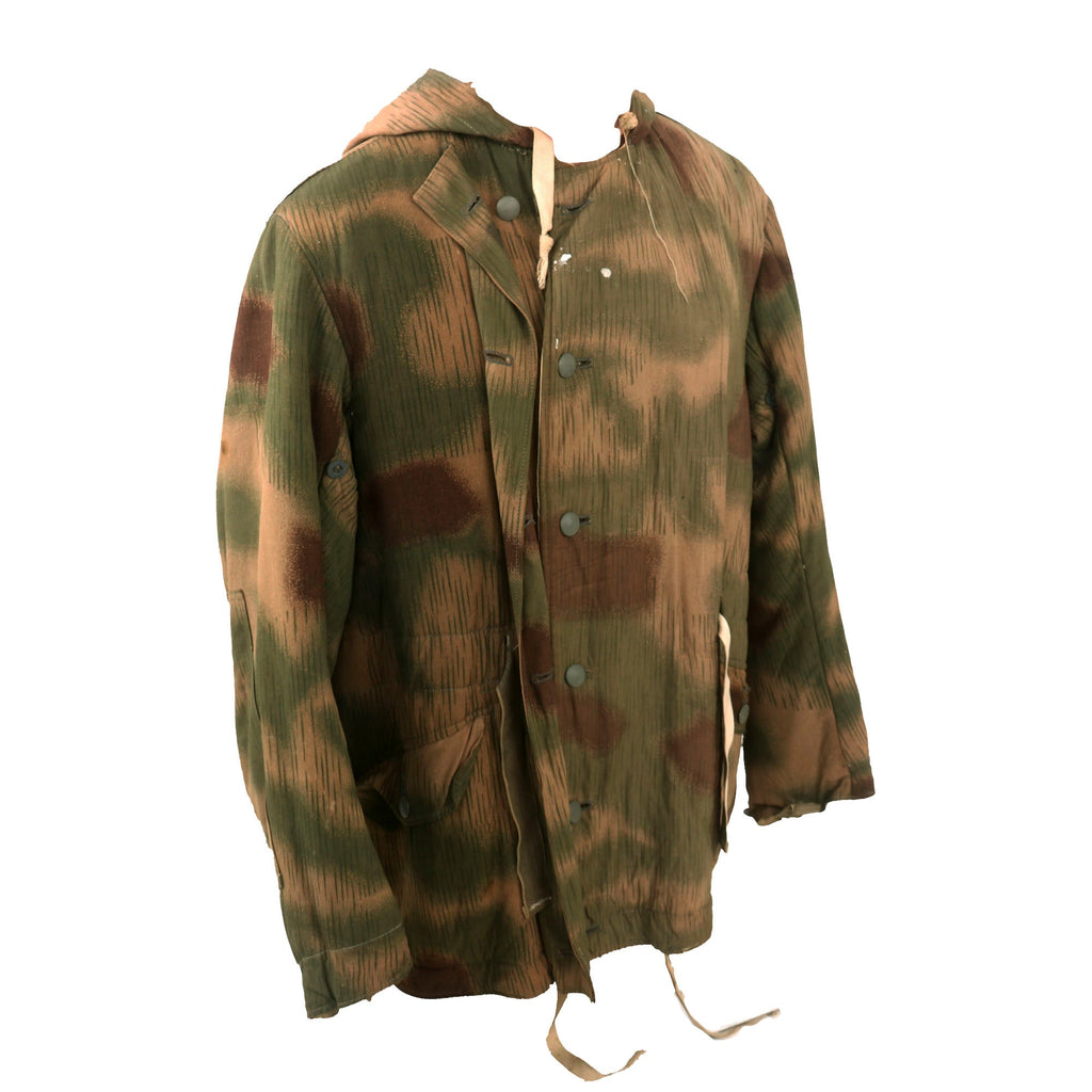 Original German WWII Sumpftarnmuster Swamp Pattern Reversible to Snow ...