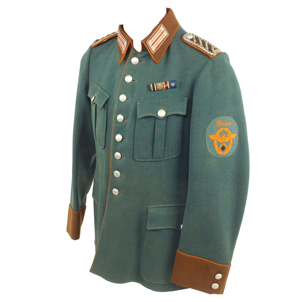 Original German WWII Gendarmerie Rural Police Weimar Area Meister NCO ...