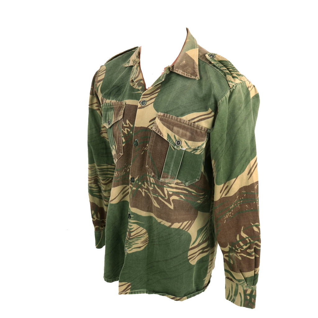 Original Rhodesian Bush War Brushstroke Camouflage Pattern Jacket ...