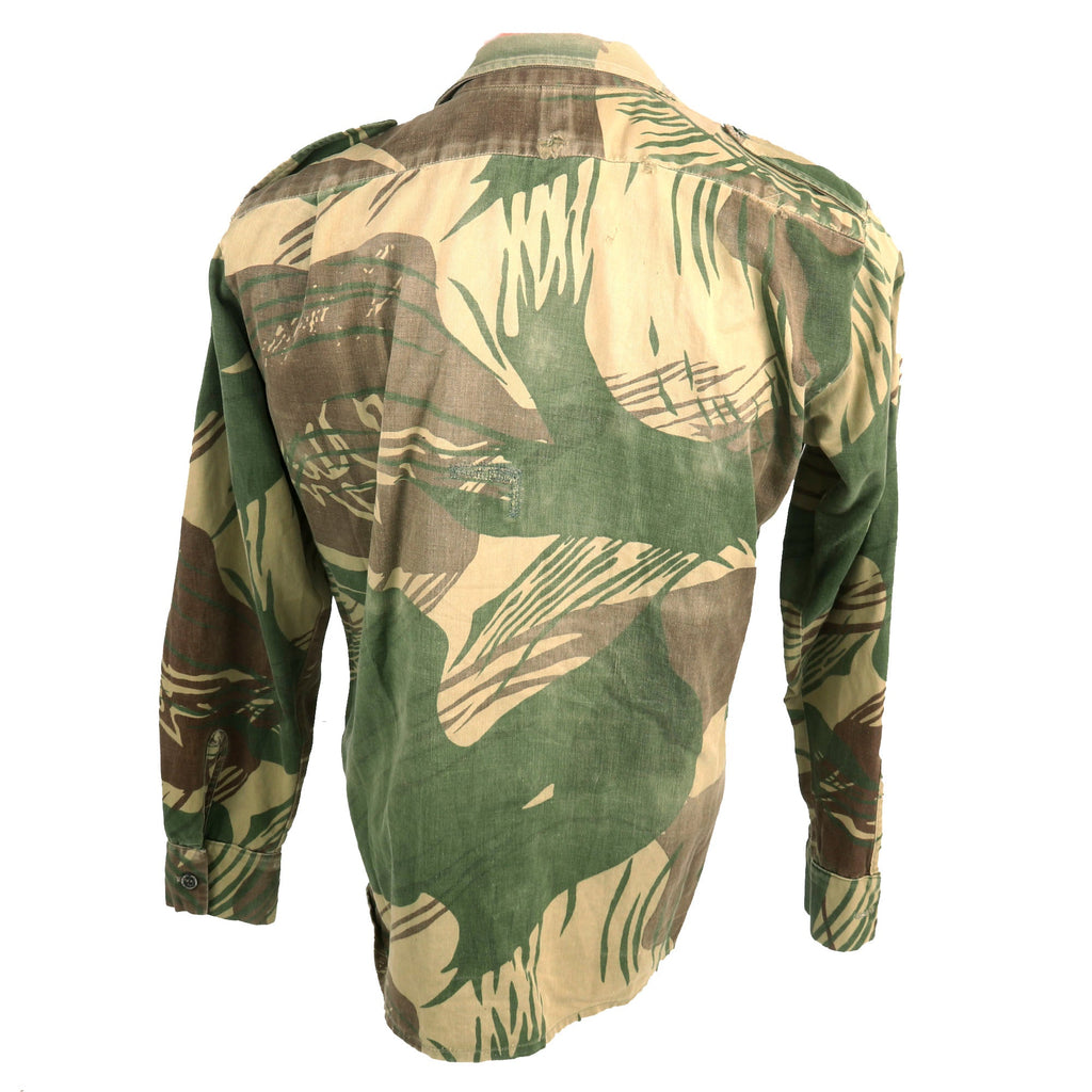 Original Rhodesian Bush War Brushstroke Camouflage Pattern Jacket ...
