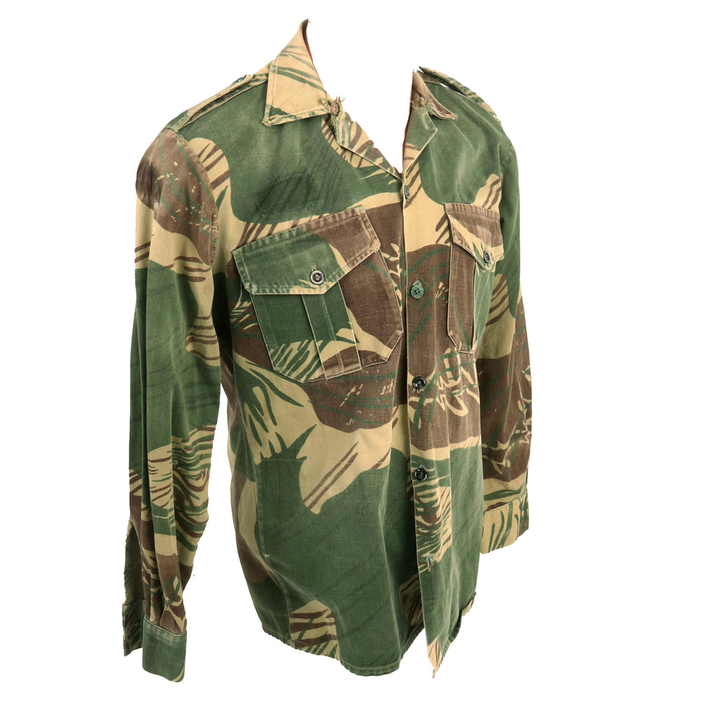 Original Rhodesian Bush War Brushstroke Camouflage Pattern Jacket ...