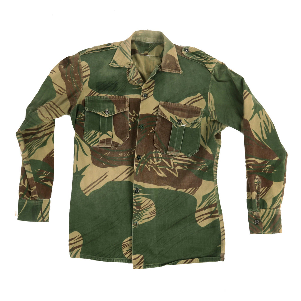 Original Rhodesian Bush War Brushstroke Camouflage Pattern Jacket ...