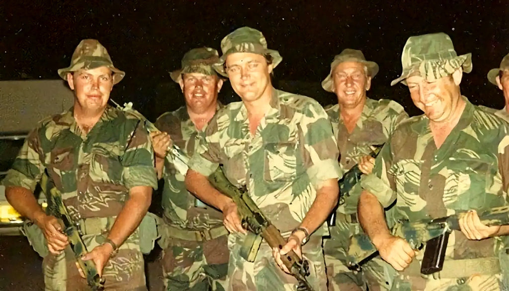 Original Rhodesian Bush War Brushstroke Camouflage Pattern Jacket ...