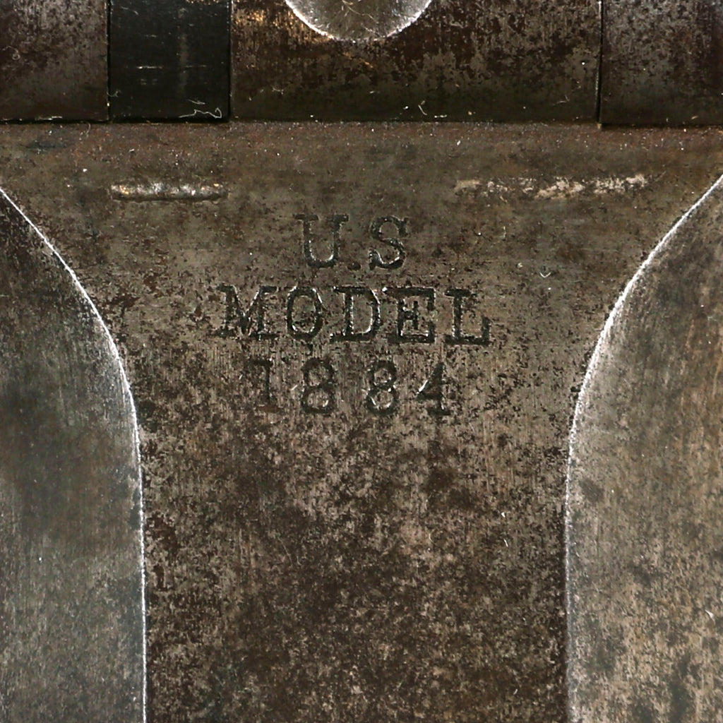 Original U.S. Springfield Trapdoor Model 1884 Round Rod Bayonet Rifle ...