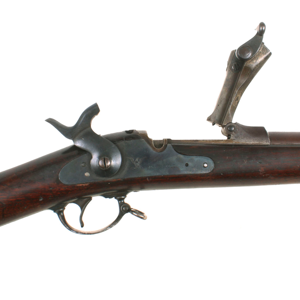 Original U.S. Springfield Trapdoor Model 1884 Round Rod Bayonet Rifle ...