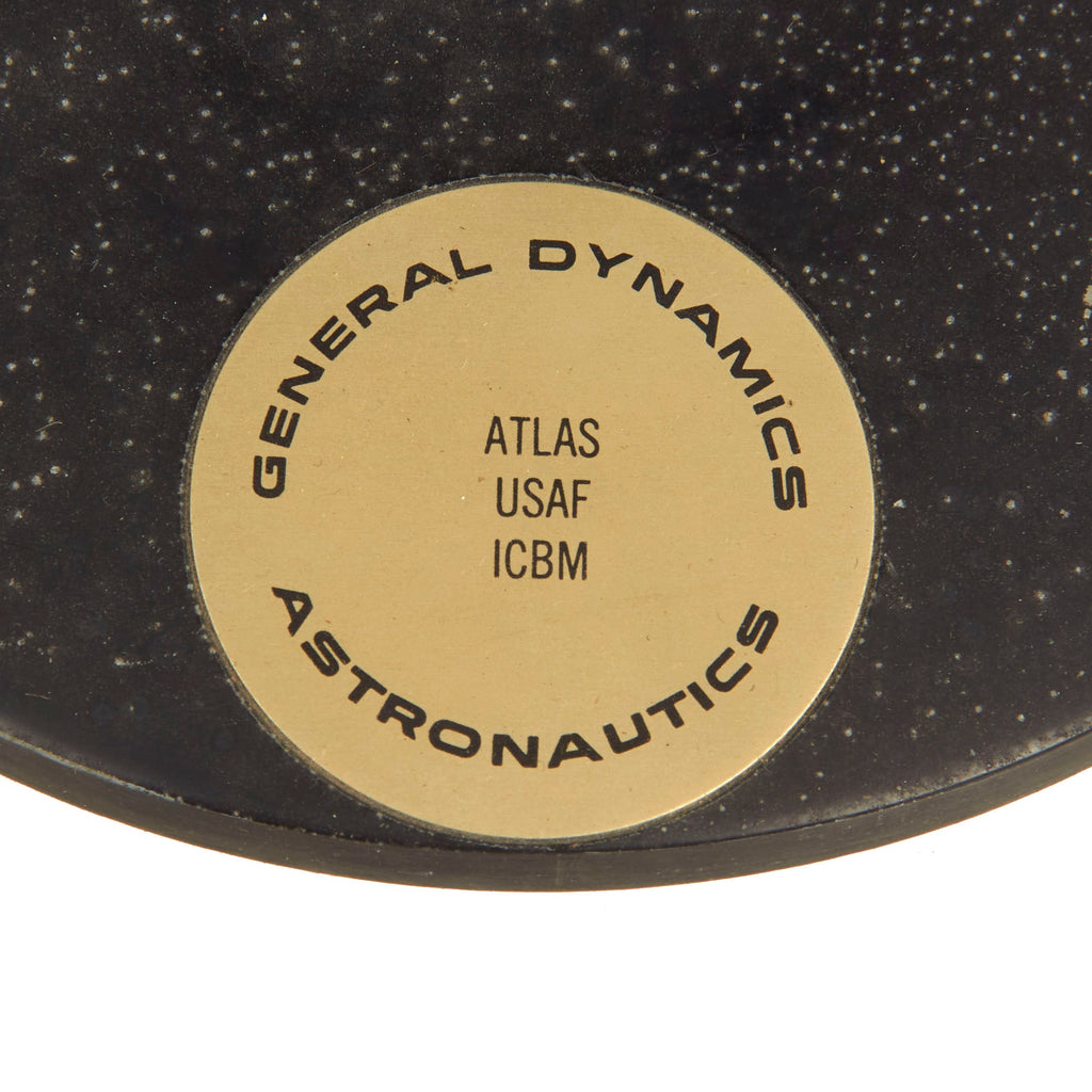 Original U.S. Cold War SM-65 ICBM Atlas General Dynamics Contractor Mo ...