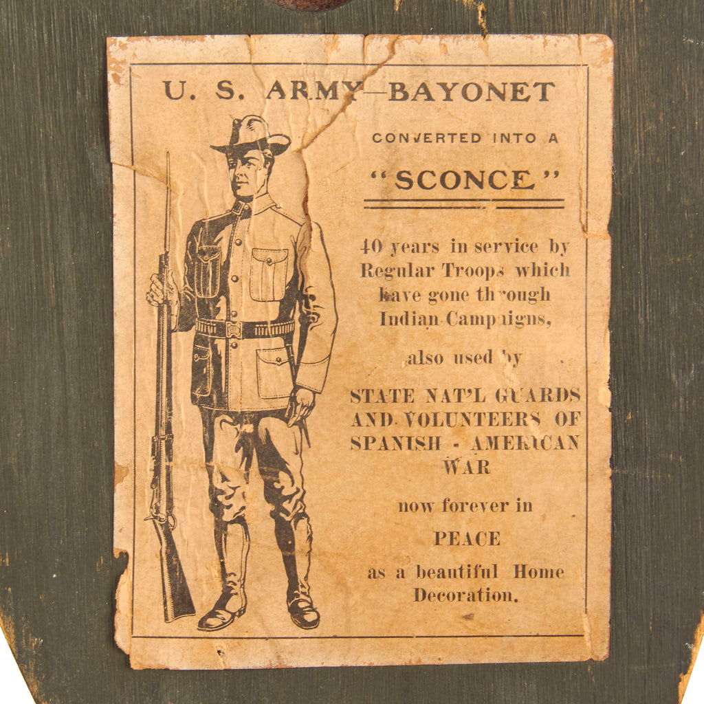 Original U.S. Springfield Trapdoor M1873 Rifle Socket Bayonet Repurpos ...