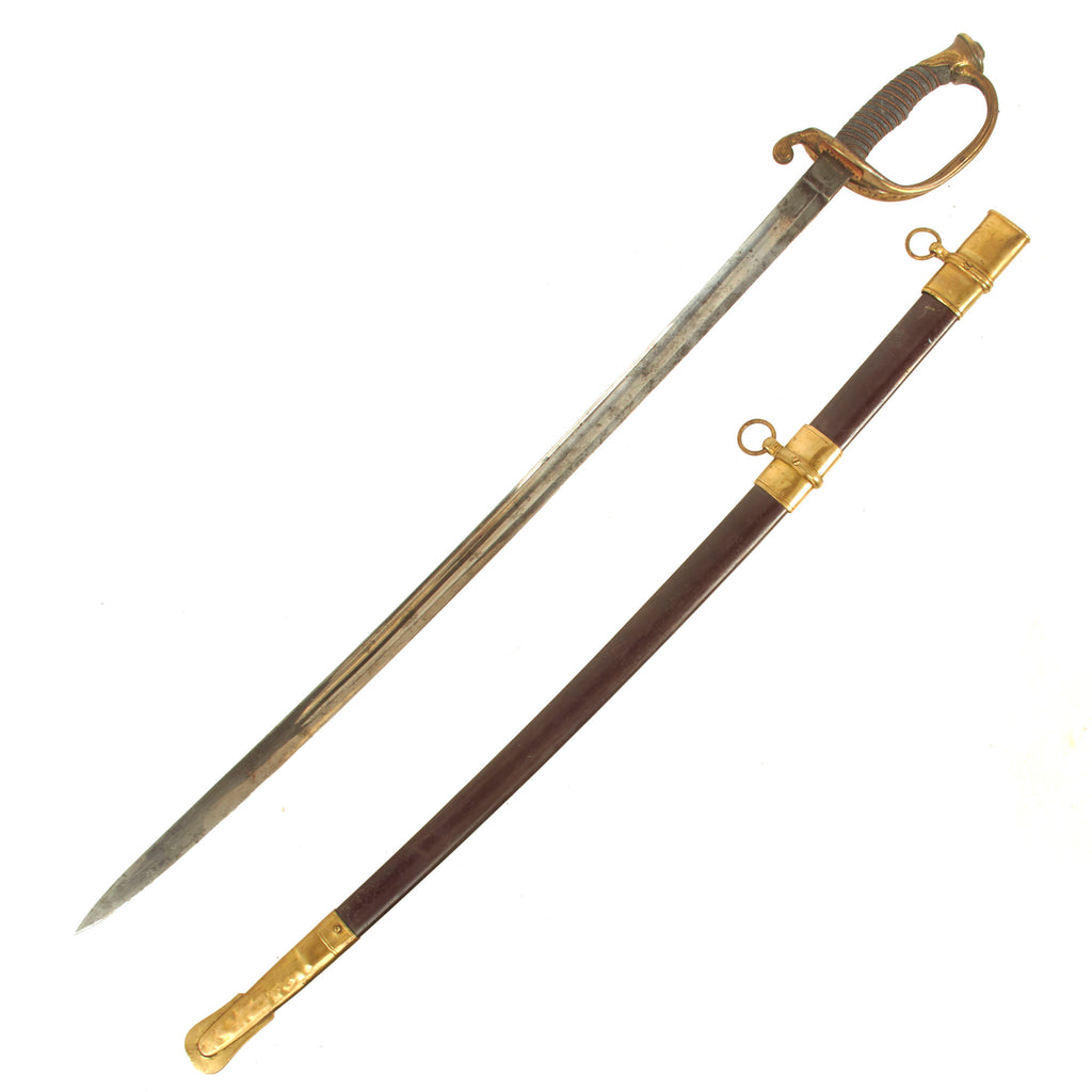 Original U.S. Civil War Model 1850 Army Staff & Field Officer Sword by ...