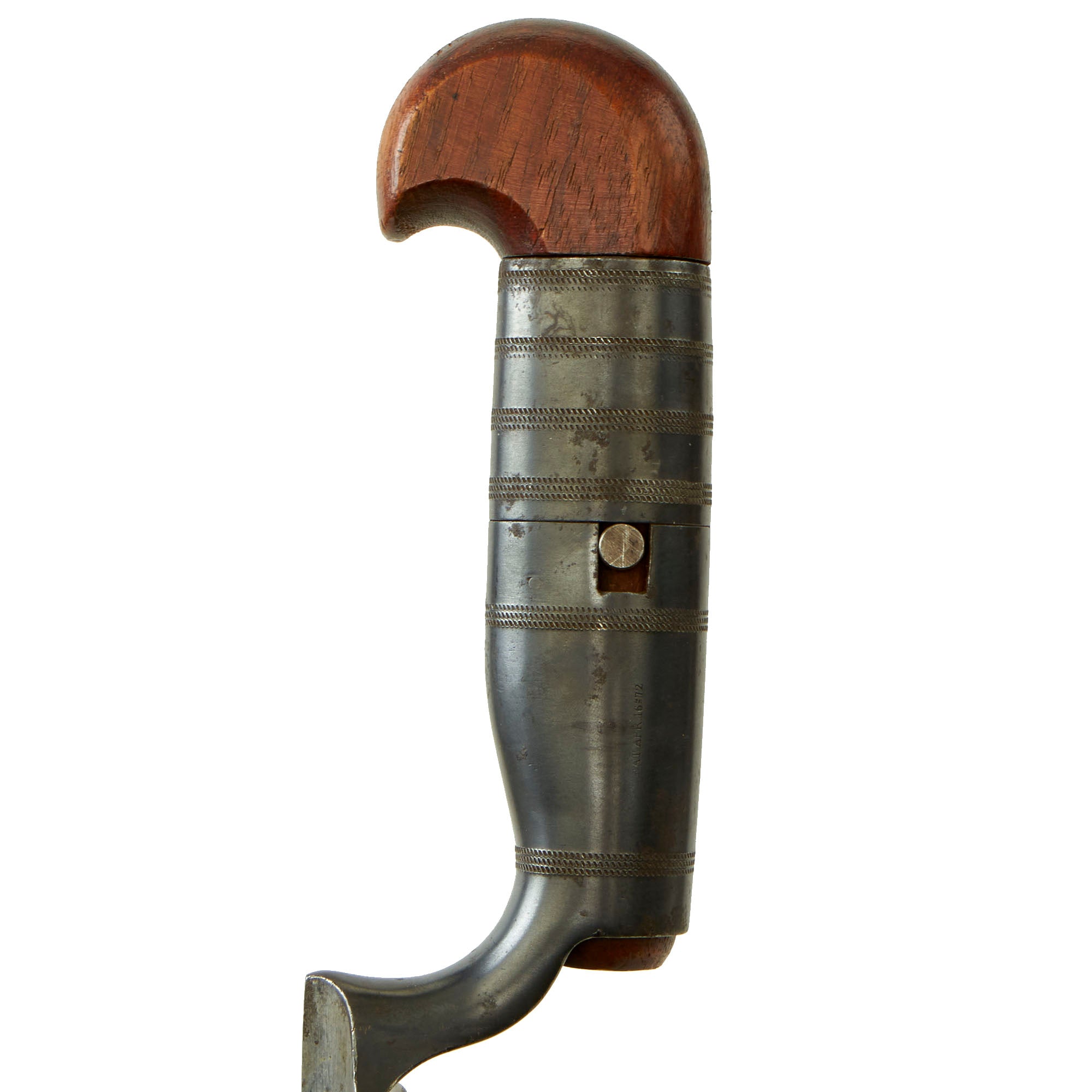 Original U.S. Springfield Trapdoor Model 1873 Trowel Bayonet with Wood ...