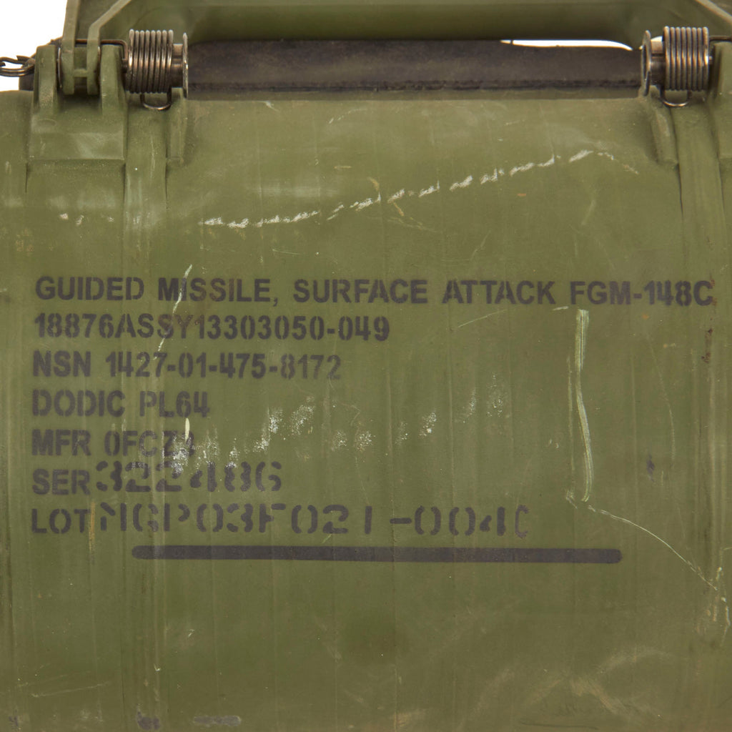 Original U.S. Global War on Terror FGM-148C Javelin Launch Tube Assemb ...