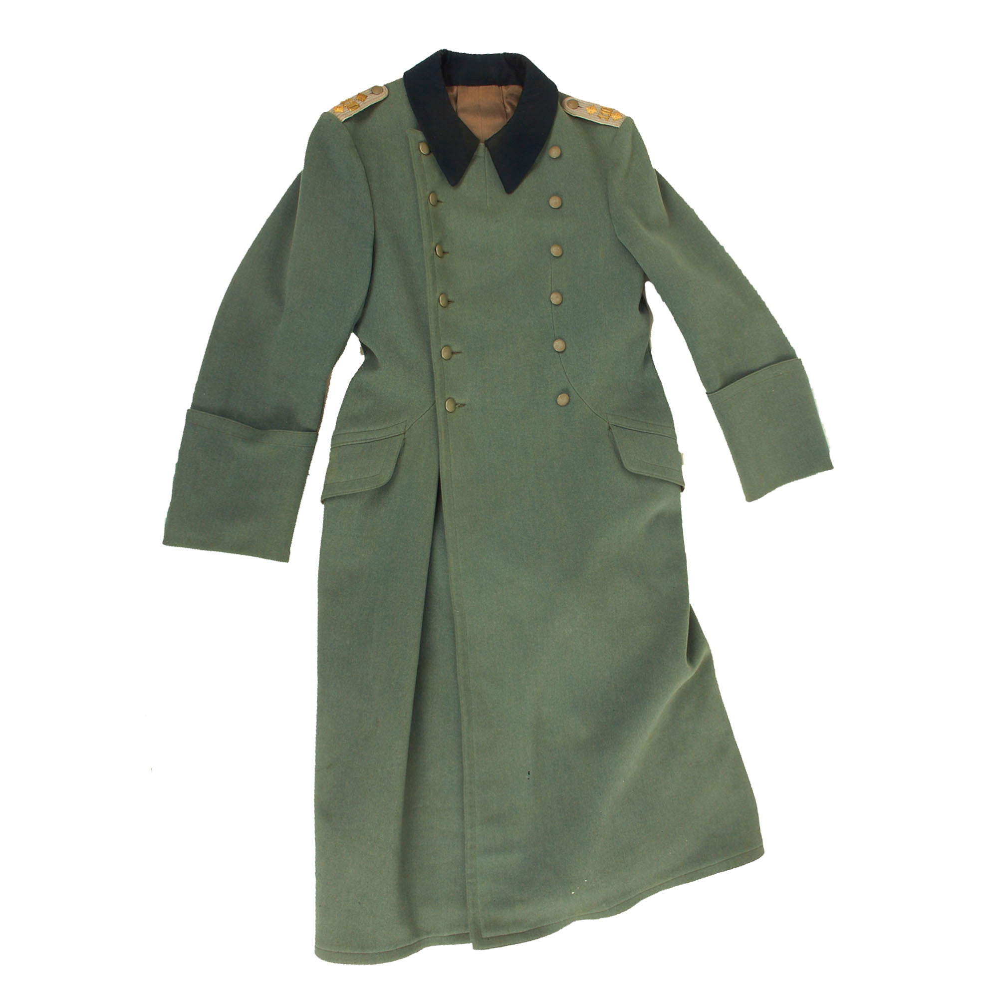 Original German WWII Heer Infantry Hauptmann Officer's Wool Greatcoat ...