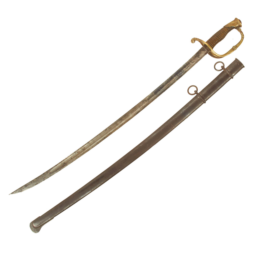 Original U.S. Civil War M1850 Army Staff & Field Officer Sword With Sc ...