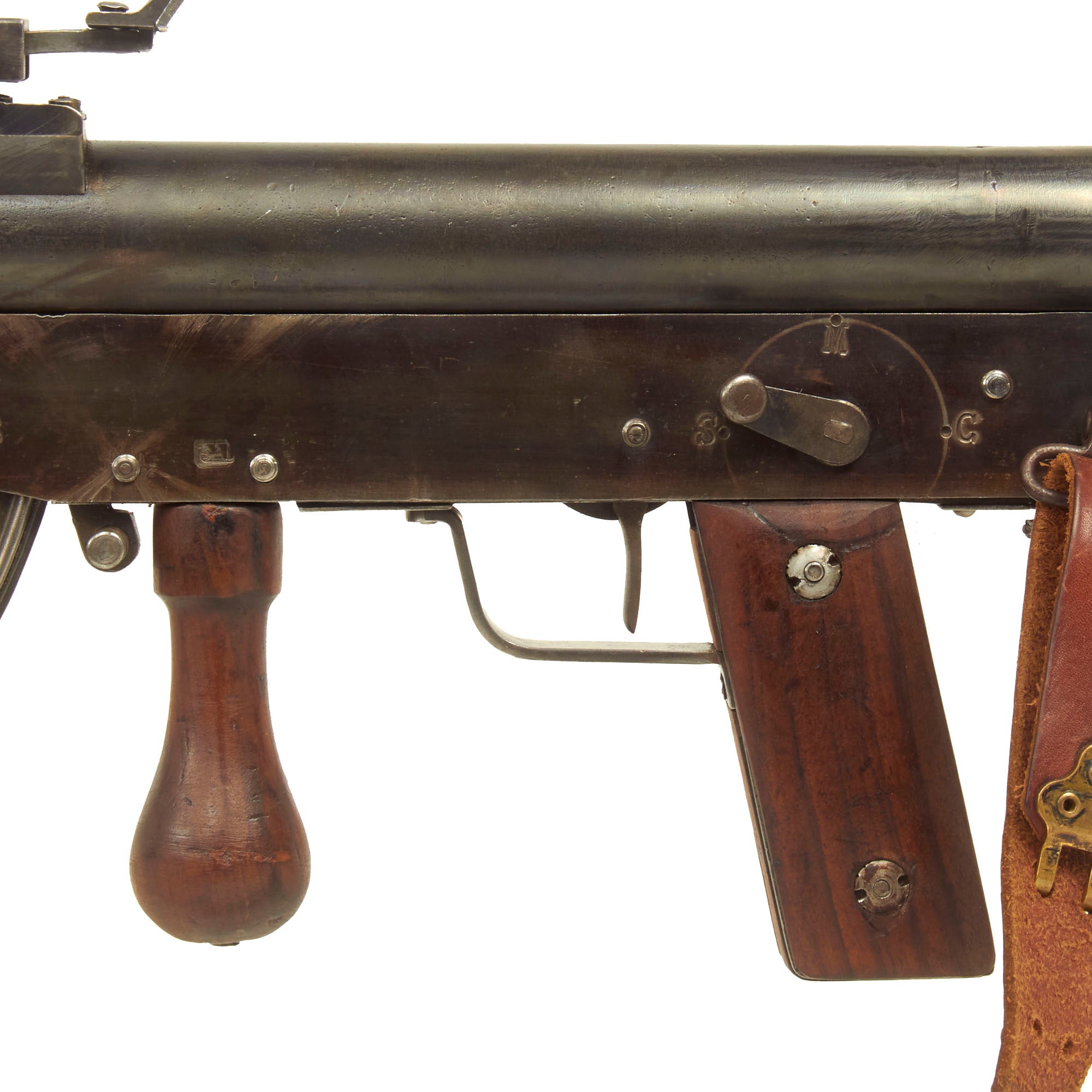 Original French WWI Fusil-Mitrailleur Modèle 1915 CSRG Chauchat Displa ...