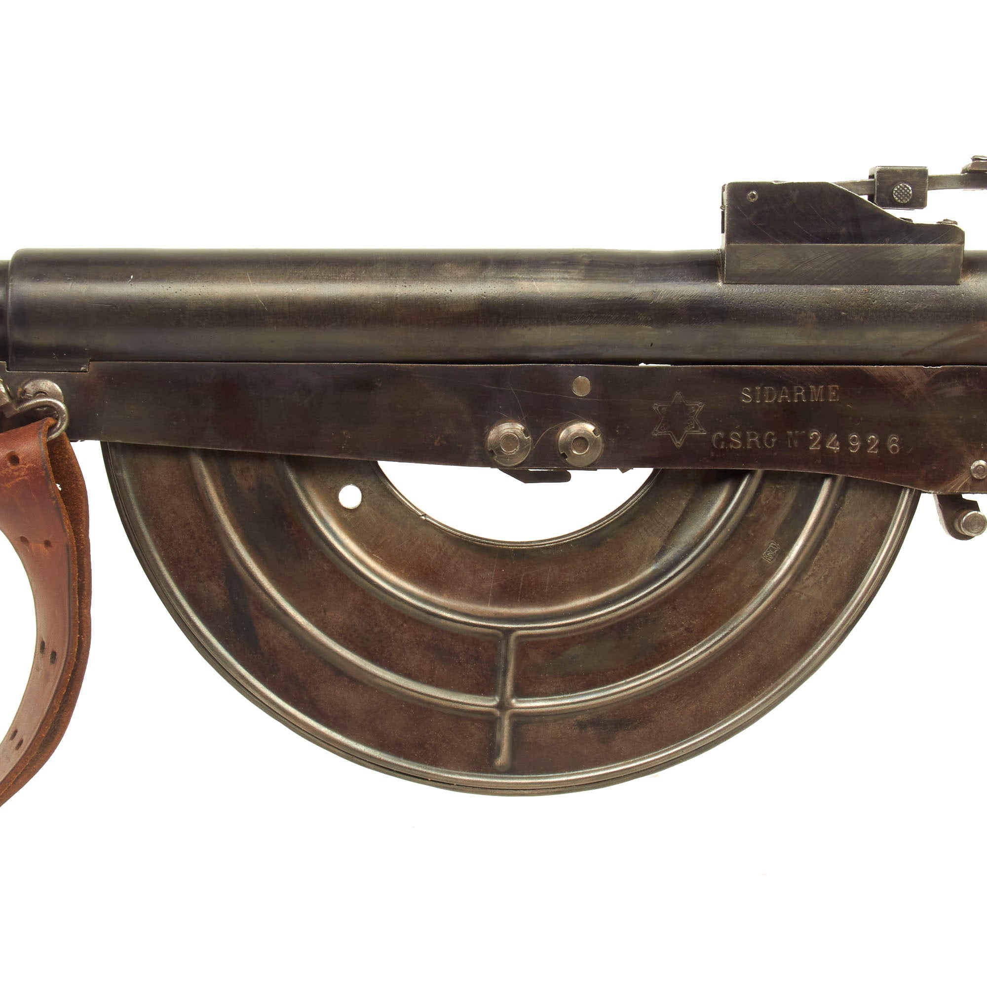 Original French WWI Fusil-Mitrailleur Modèle 1915 CSRG Chauchat Displa ...