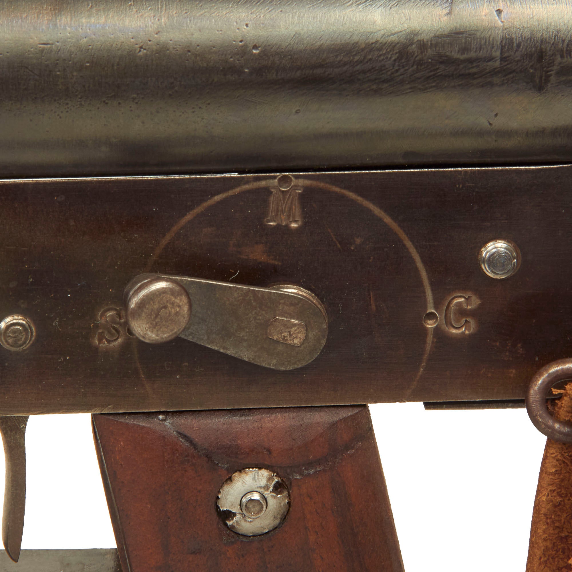 Original French WWI Fusil-Mitrailleur Modèle 1915 CSRG Chauchat Displa ...