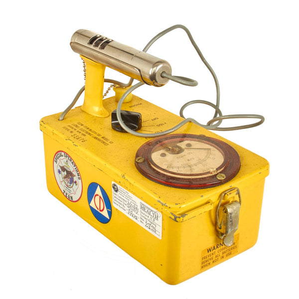 Original U.S. Cold War Civil Defense CD V-777-1 Shelter Radiation Kit ...