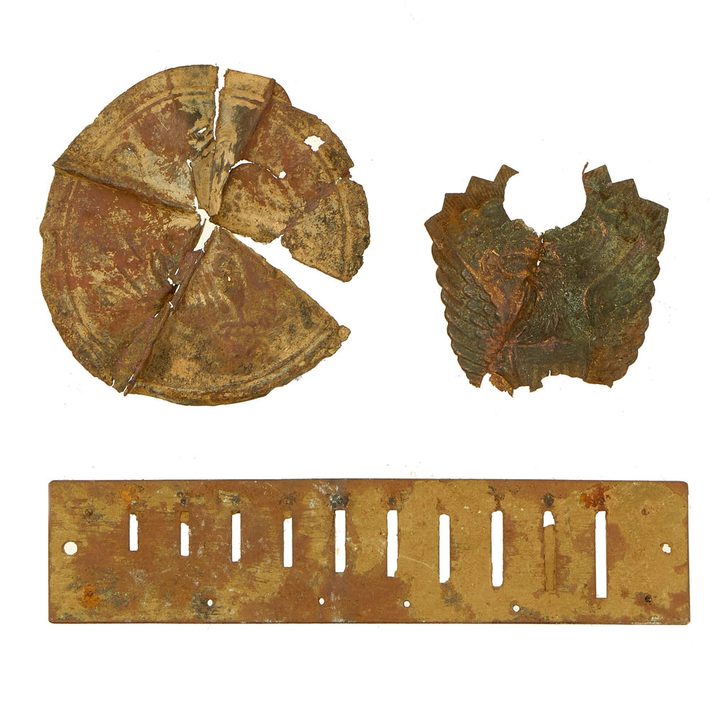 Original U.S. Civil War Federal Cartridge Box Plate and Minié ball Lot ...