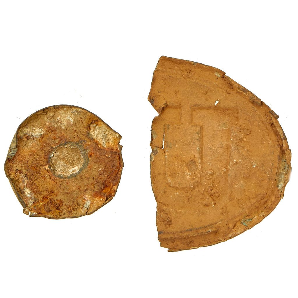 Original U.S. Civil War Federal Cartridge Box Plate and Minié ball Lot ...