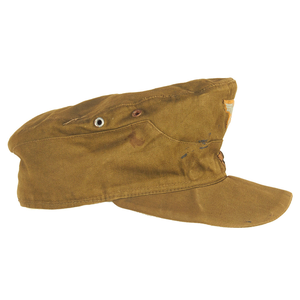 Original German WWII Deutsches Afrika Korps DAK M43 Field Cap by Wolbe ...