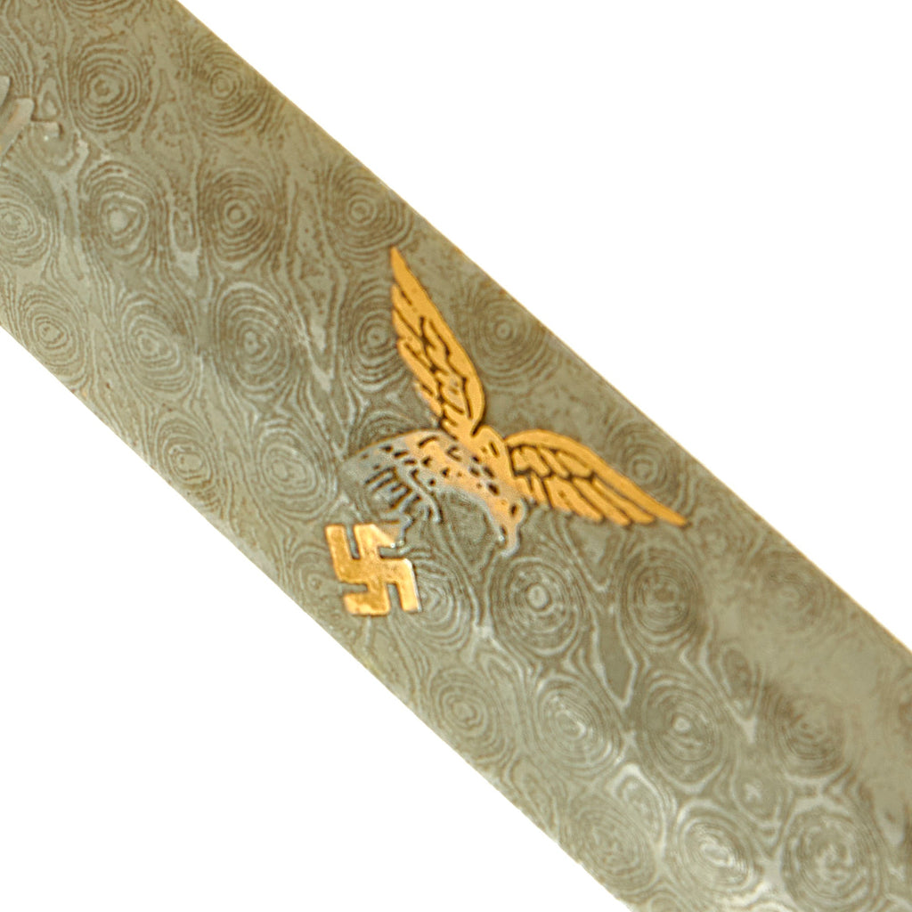 Original WWII German 2nd Model Luftwaffe Dagger with High End Replica ...