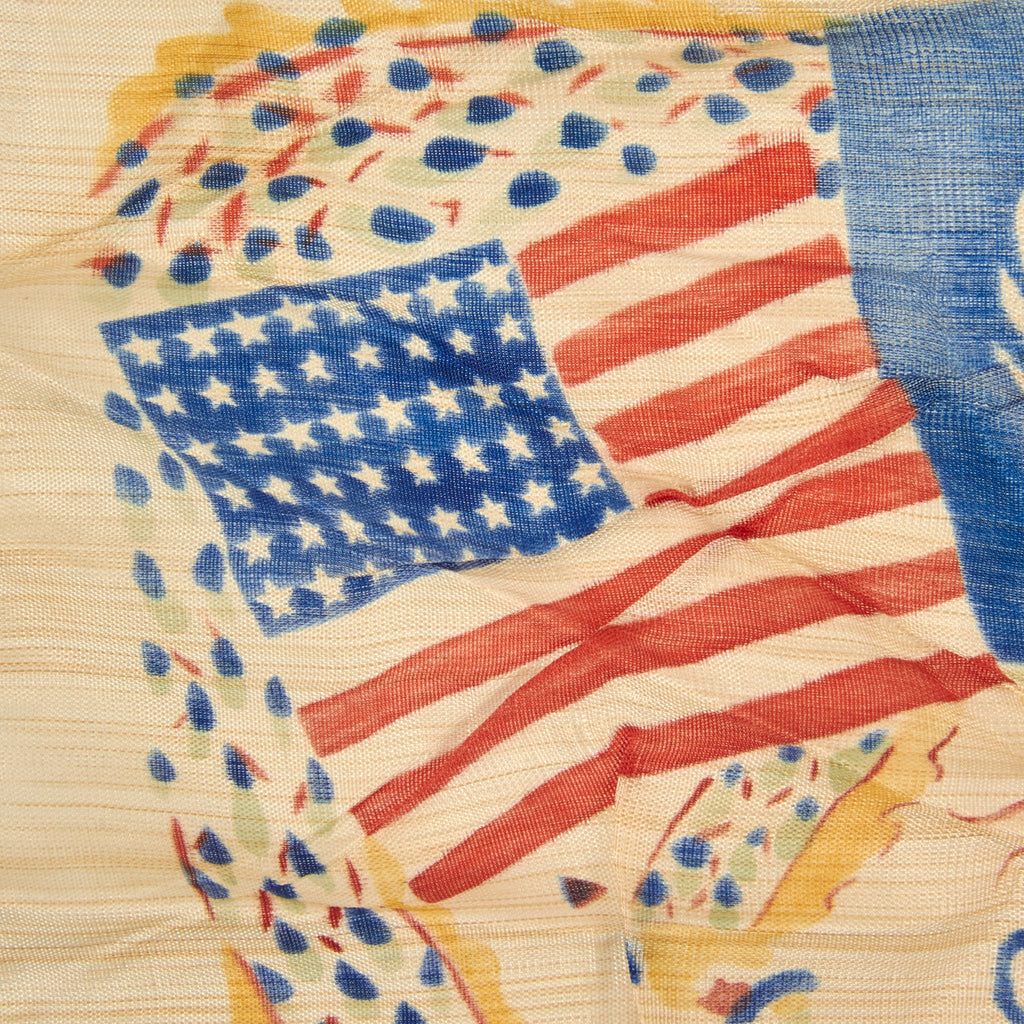 Original Korean War Era South Korean Small Taegukgi & Souvenir Flag Lo ...
