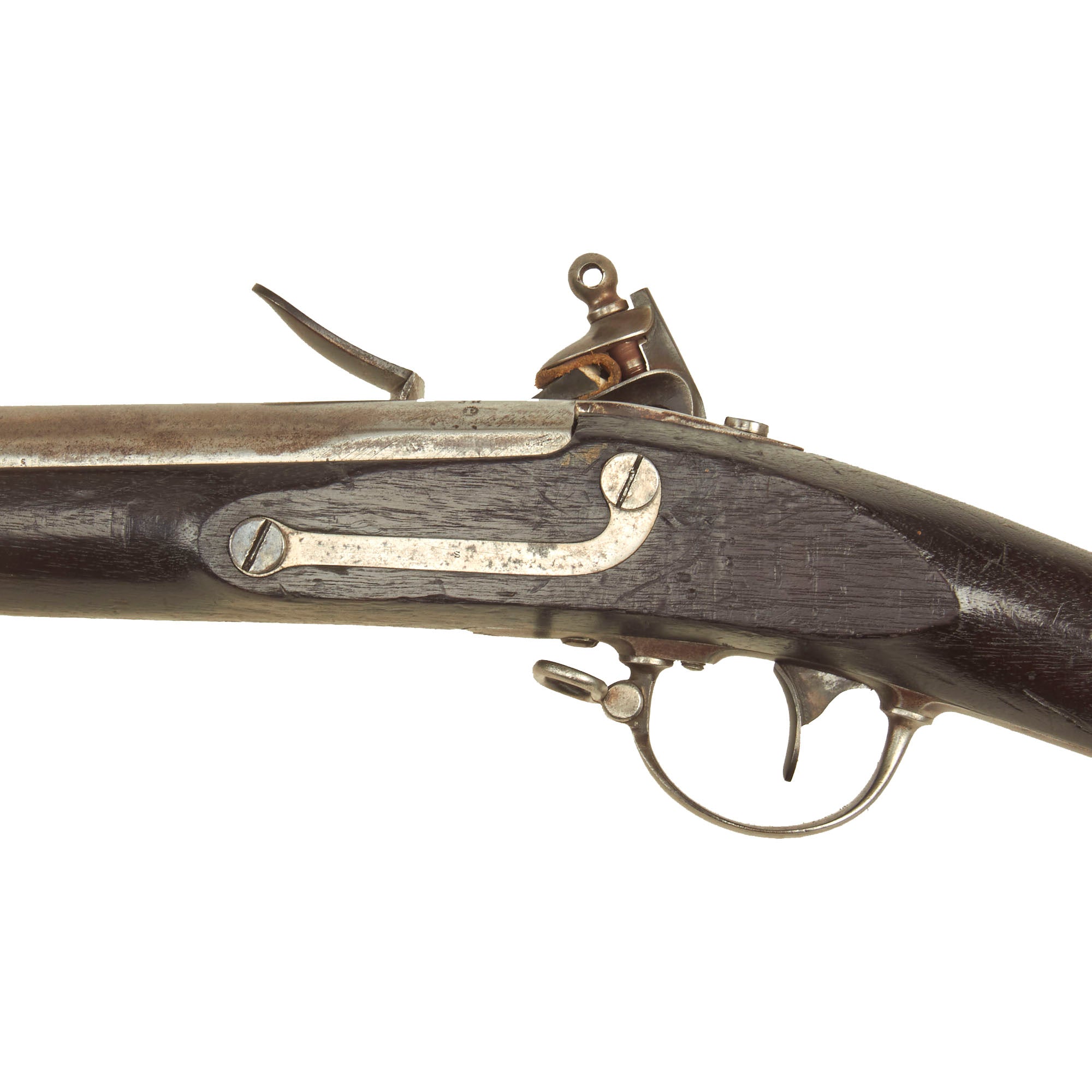 Original Rare U.S. Springfield Model 1840 Flintlock Contract Musket by ...