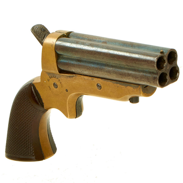 Original U.S. 19th Century Sharps Model 2A .30 Rimfire 4 Barrel Brass ...