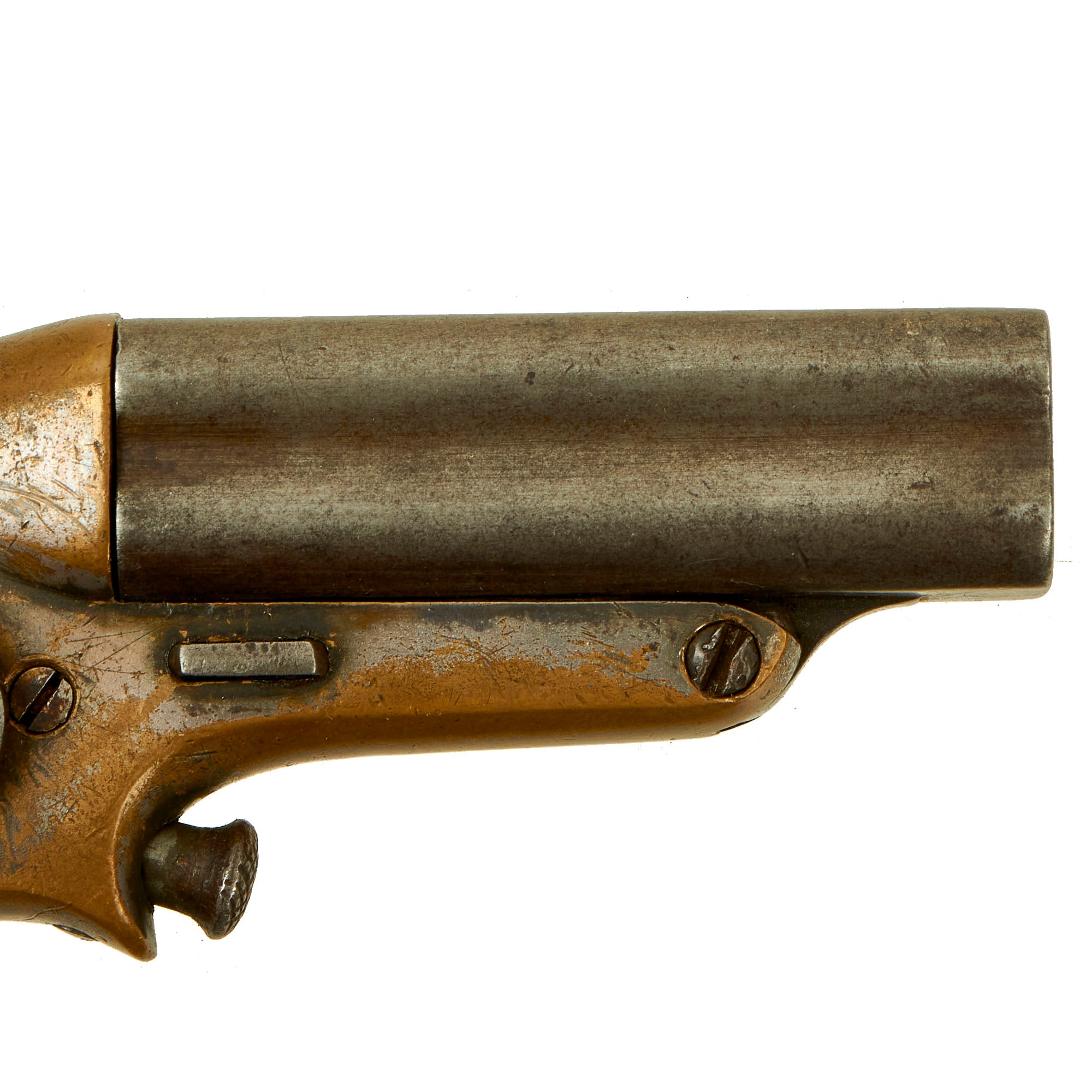 Original U.S. 19th Century Starr .32 Rimfire 4 Barrel Tip Up Pepperbox – International Military ...