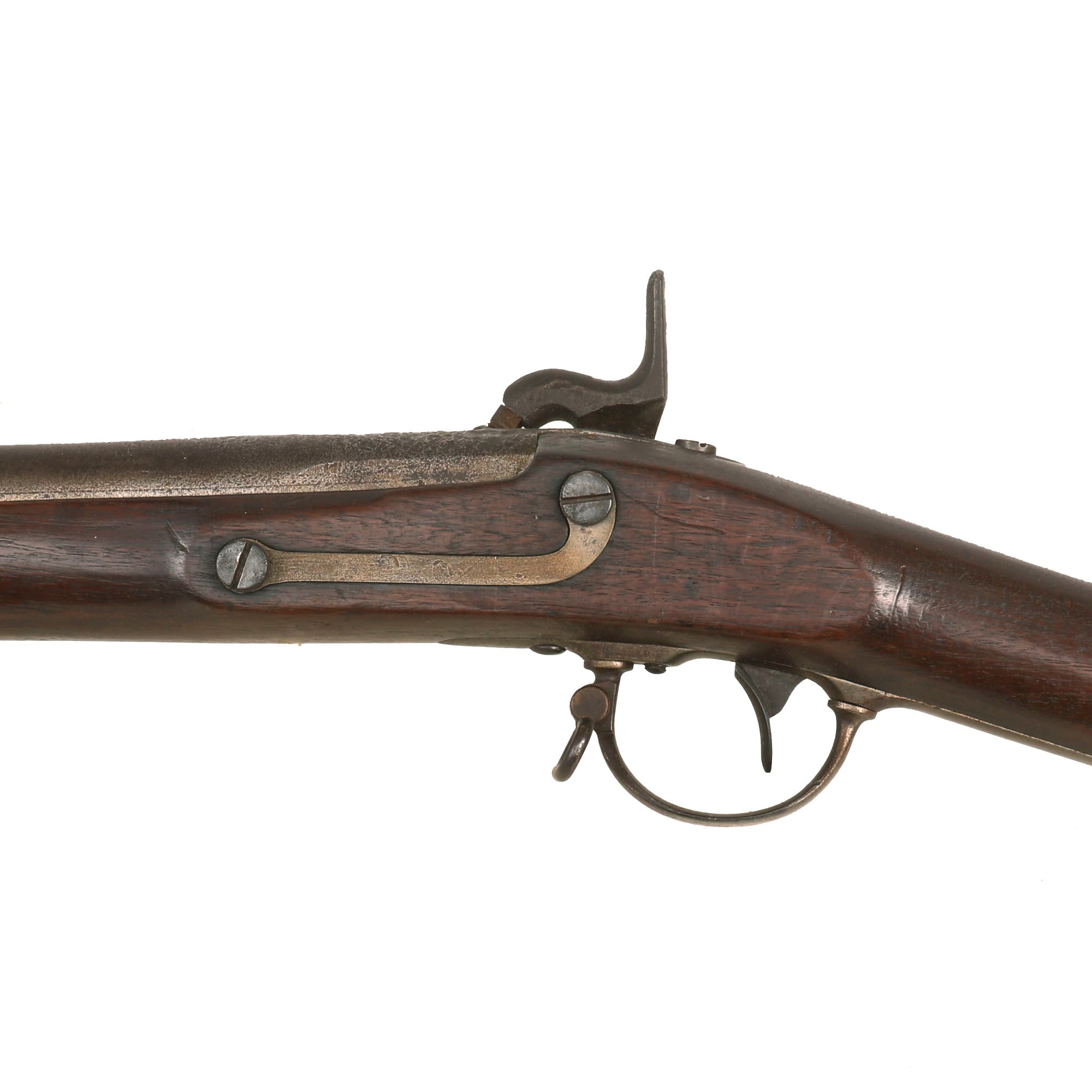 Original U.S. Civil War Era Springfield Model 1842 Percussion Musket b ...