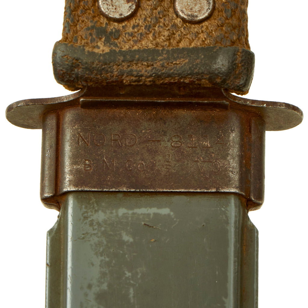 Original U.S. WWII USMC Modified KA-BAR Knife with Engraved Slogans ...