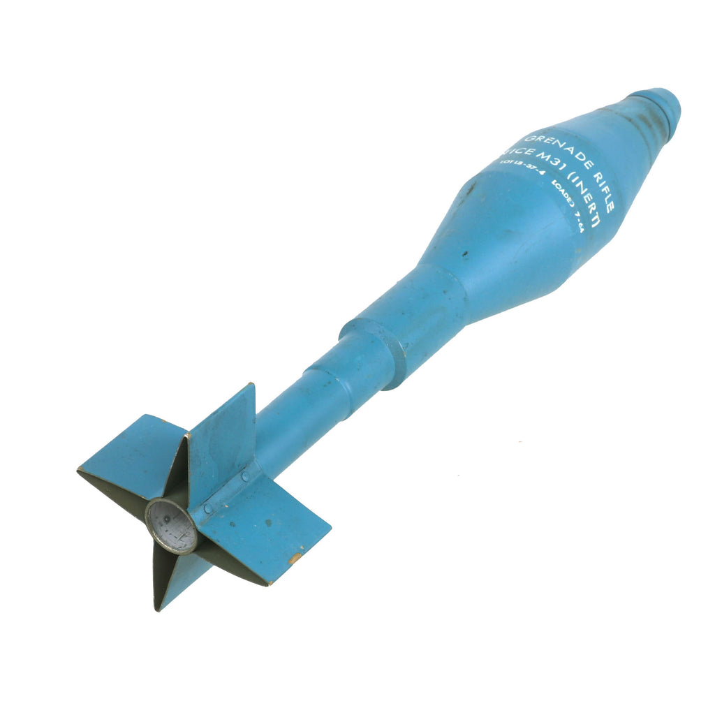 Original U.S. Vietnam War INERT Practice M31 HEAT Anti-Armor Rifle Gre ...