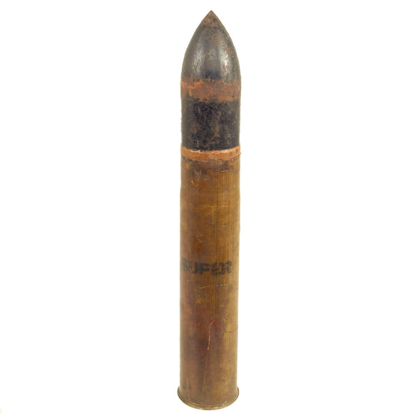 Original U.S. WWII Sherman Tank Gun 75mm M72 Armor Piercing Inert Roun ...