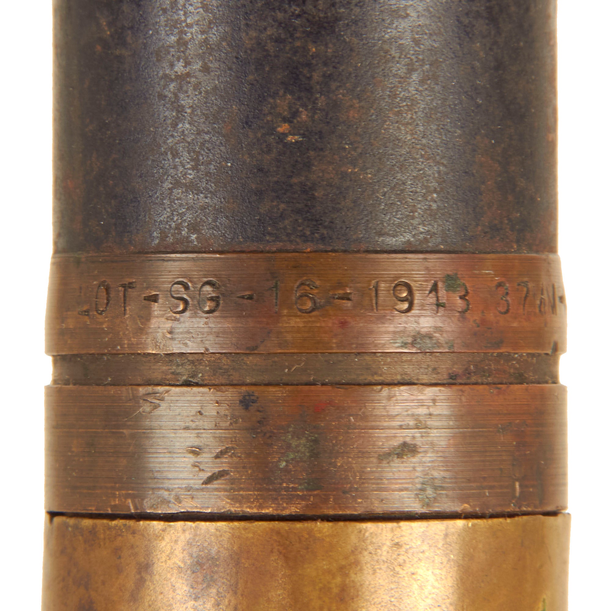 Original U.S. WWII Inert 37mm M13 Drill Round For M3, M5 and M6 Guns W ...