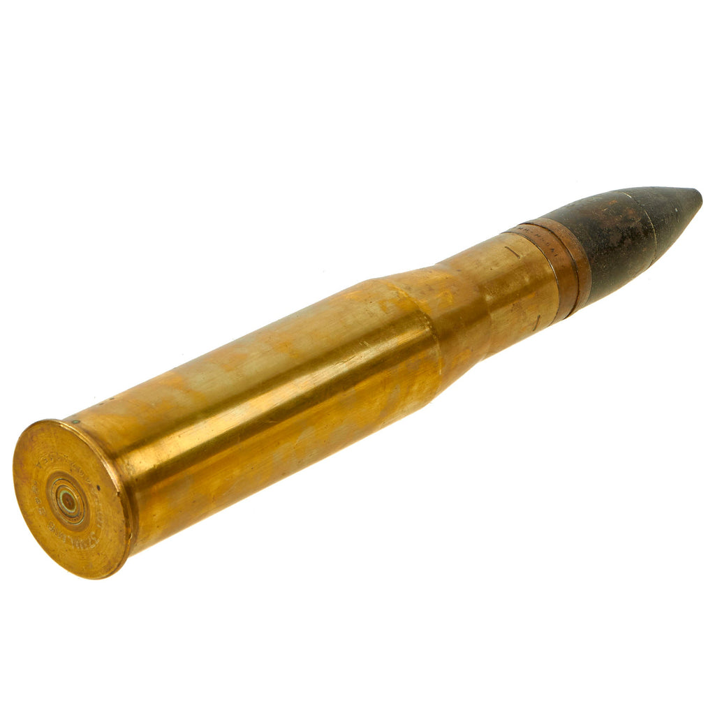 Original U.S. WWII Inert 1942 Dated 37mm M55A1 Practice Round With M50 ...