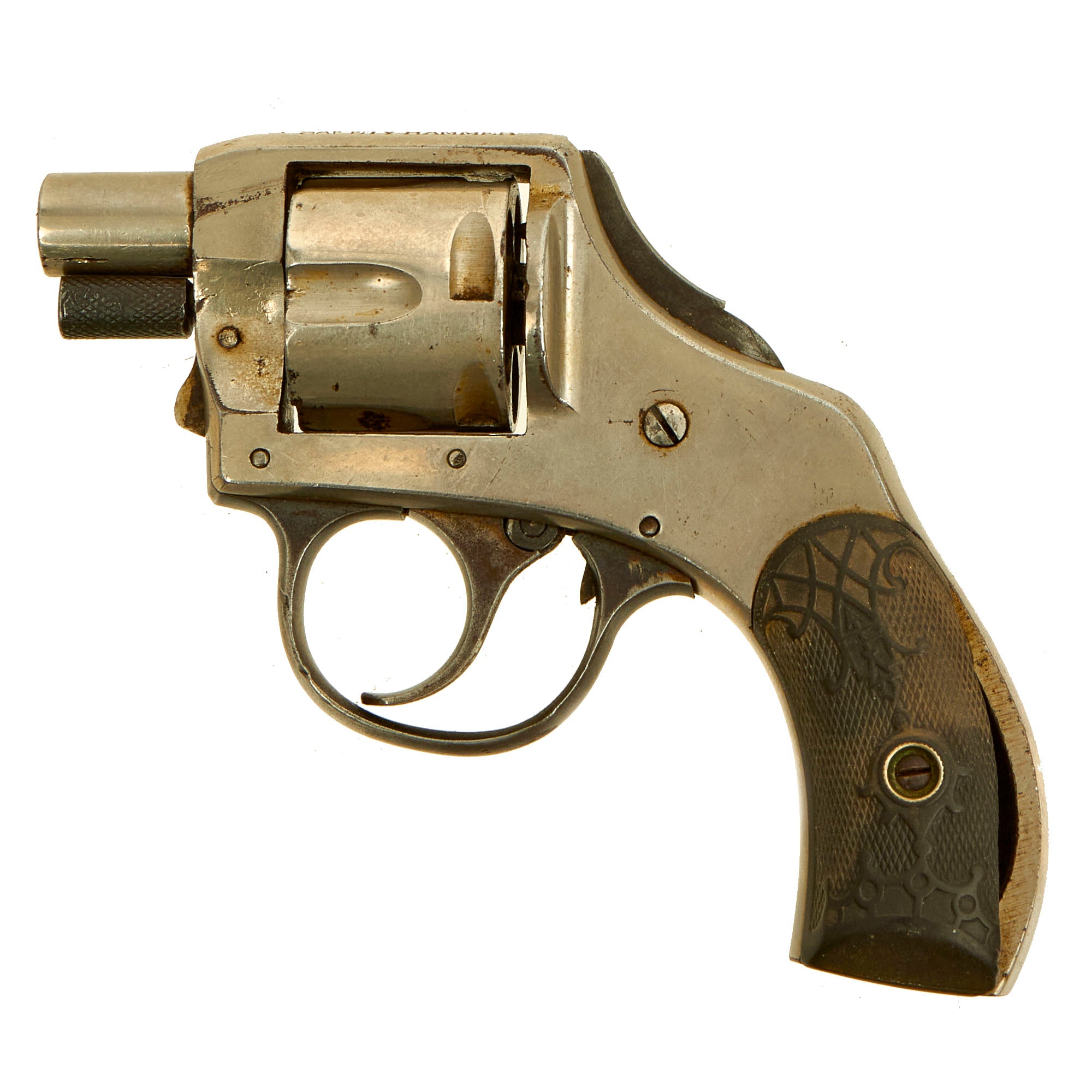 Original Set of 2 U.S. .32 Double Action Safety Hammer Revolvers in Gr ...