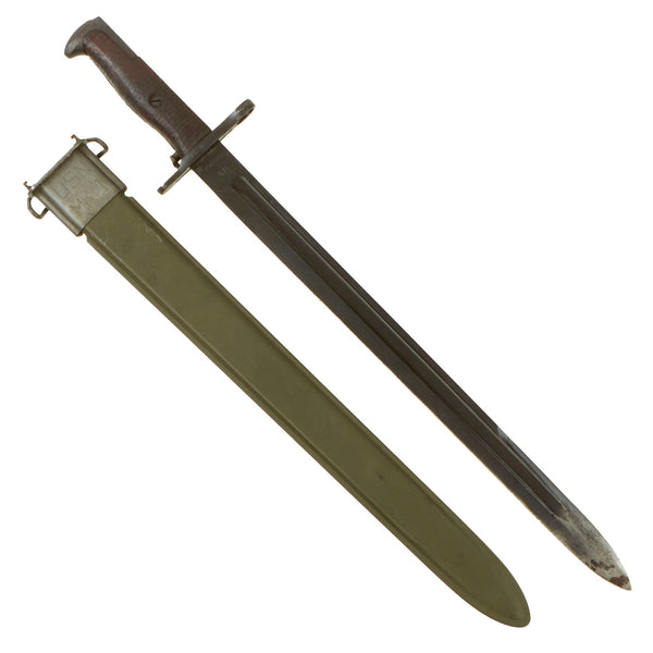 Original U.S. WWI M1905 Springfield 16 inch Rifle Bayonet Marked S.A ...