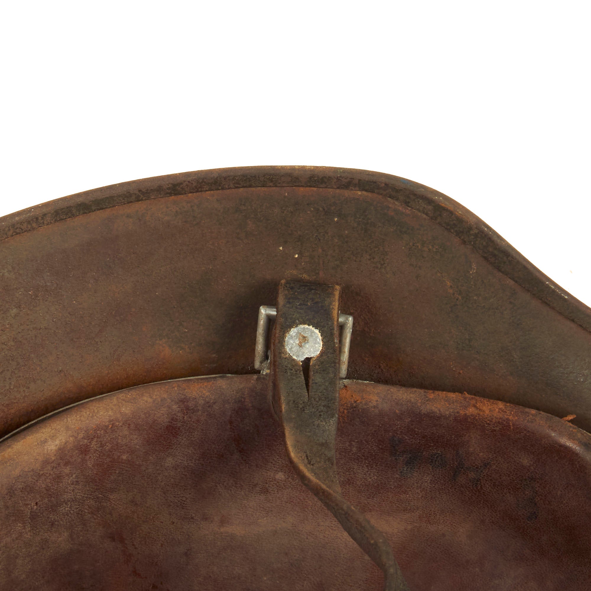 Original German WWII Army Heer M35 No Decal Steel Helmet with 1937 Dat ...