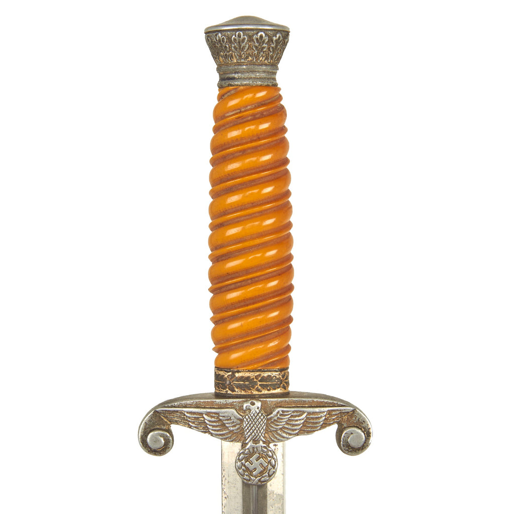 Original German WWII Army Heer Officer Dagger with Scabbard - Unmarked ...