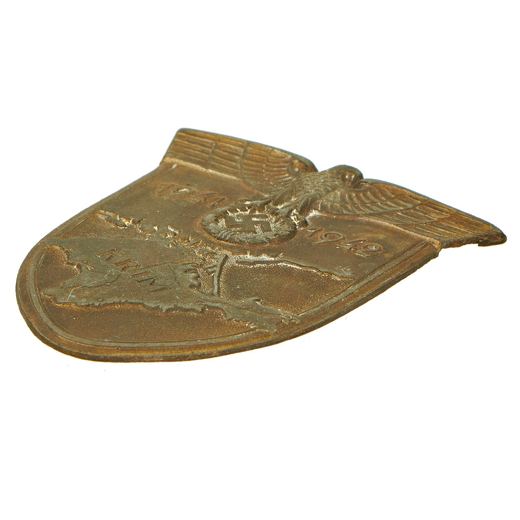 Original German WWII Crimea Krim Shield Decoration - Krimschild ...