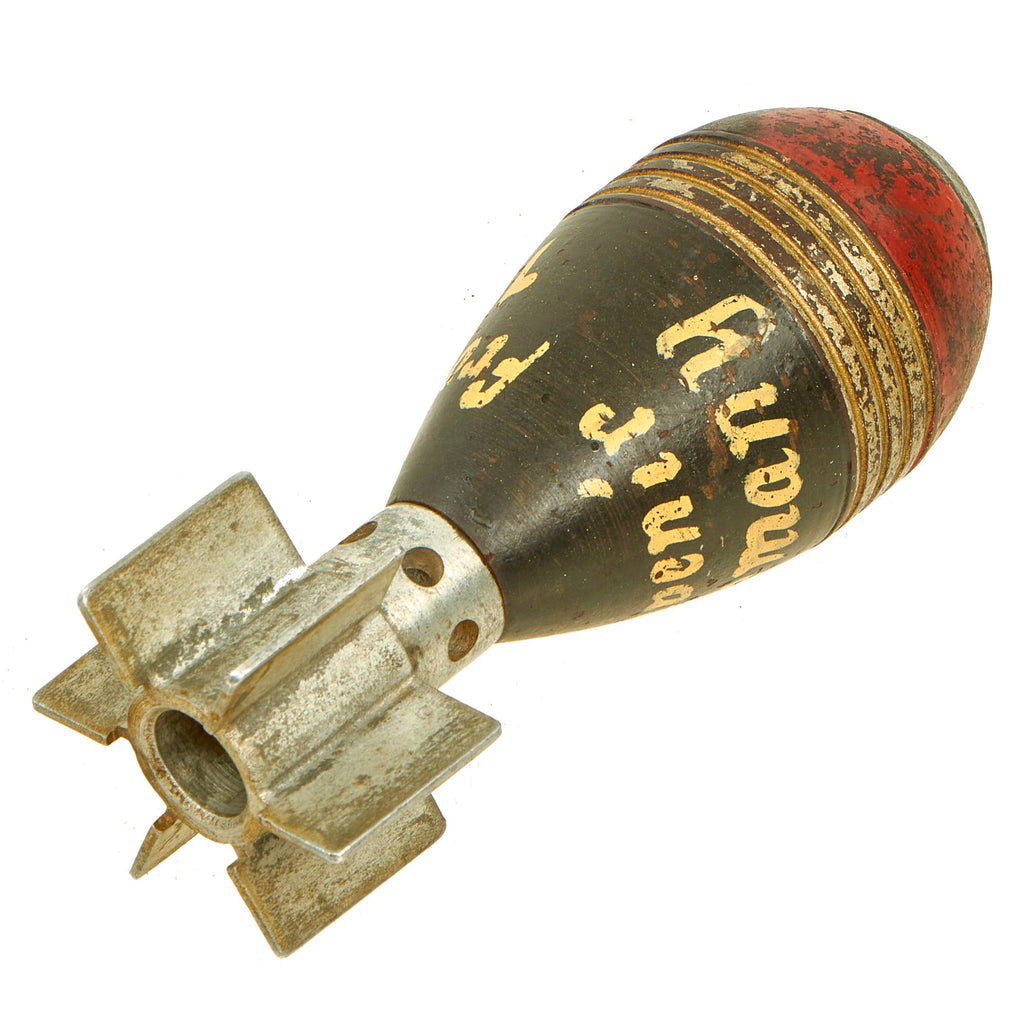 Original French WWII 1940 dated 50mm Mortar Round for Modèle 37 Light – International Military ...