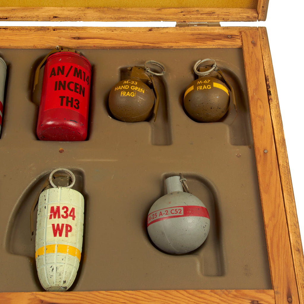 Original U.S. Vietnam War Era “Grenade Chemical Kit” Complete With Ine ...