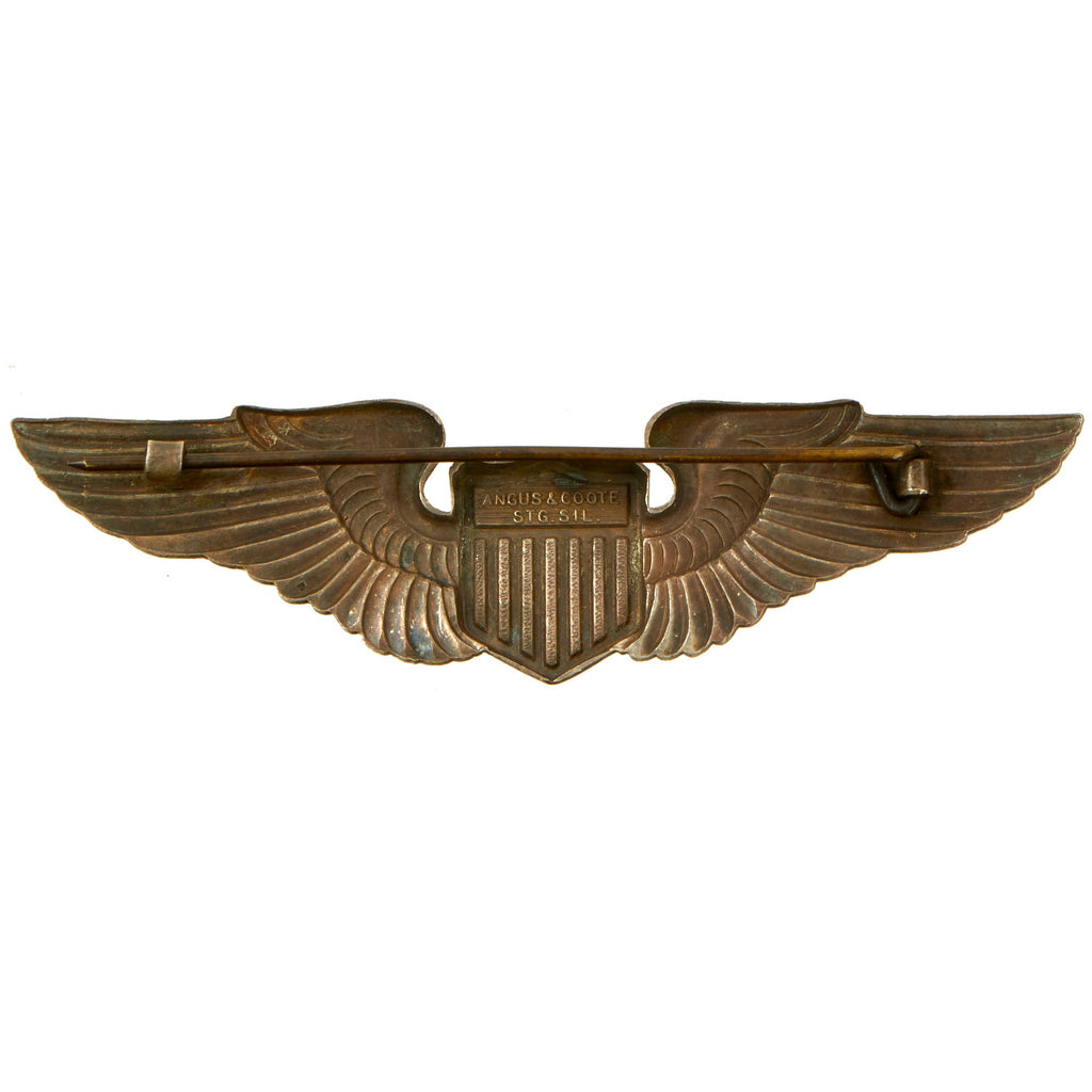 Original U.S. WWII Era US Army Air Forces Aviator Wings With USN/USMC ...