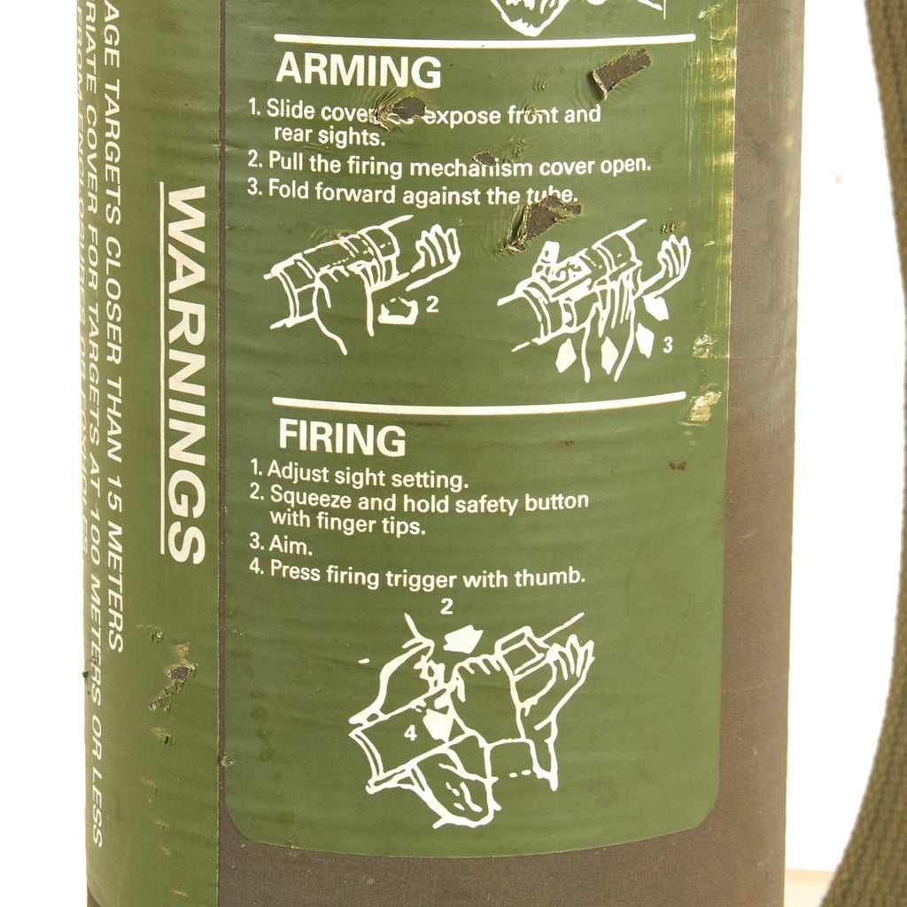 Original U.S. Inert M141 Bunker Defeat Munition Shoulder-Launched Mult ...