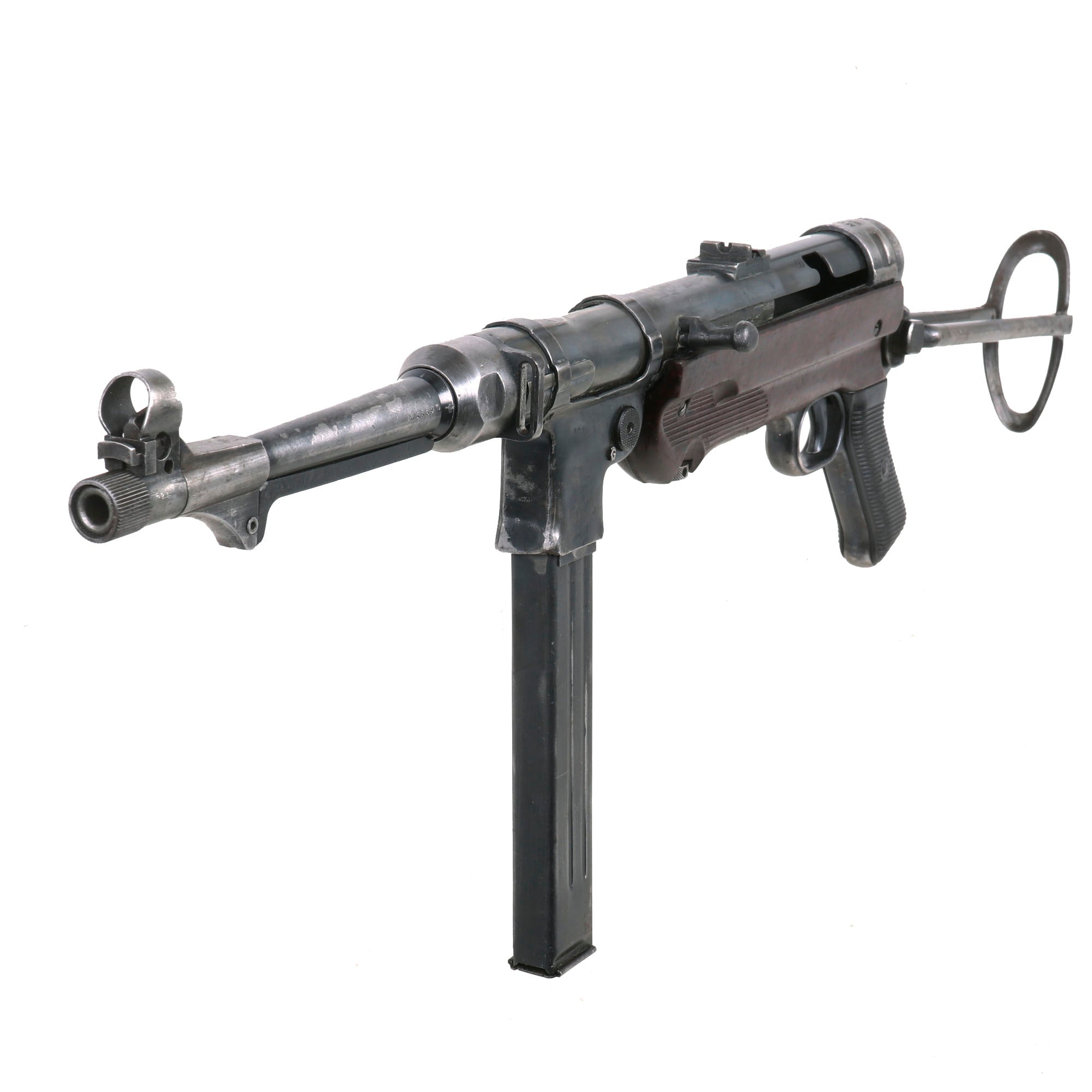 Original German WWII 1943 Dated MP 40 Display Gun by ERMA with Recoil ...