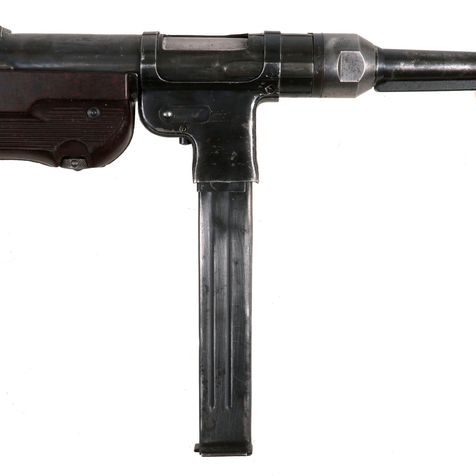 Original German WWII 1943 Dated MP 40 Display Gun by ERMA with Recoil ...