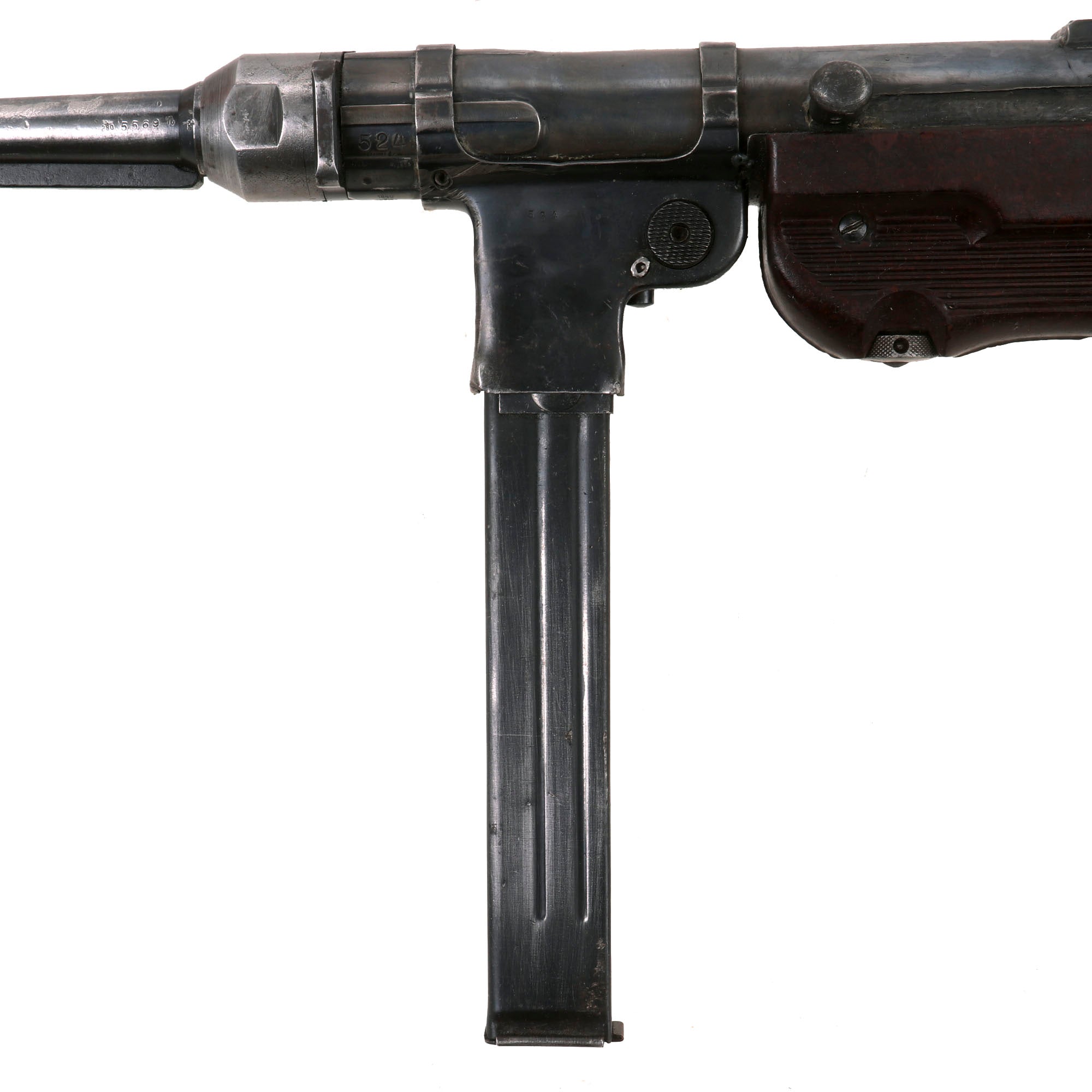 Original German WWII 1943 Dated MP 40 Display Gun by ERMA with Recoil ...