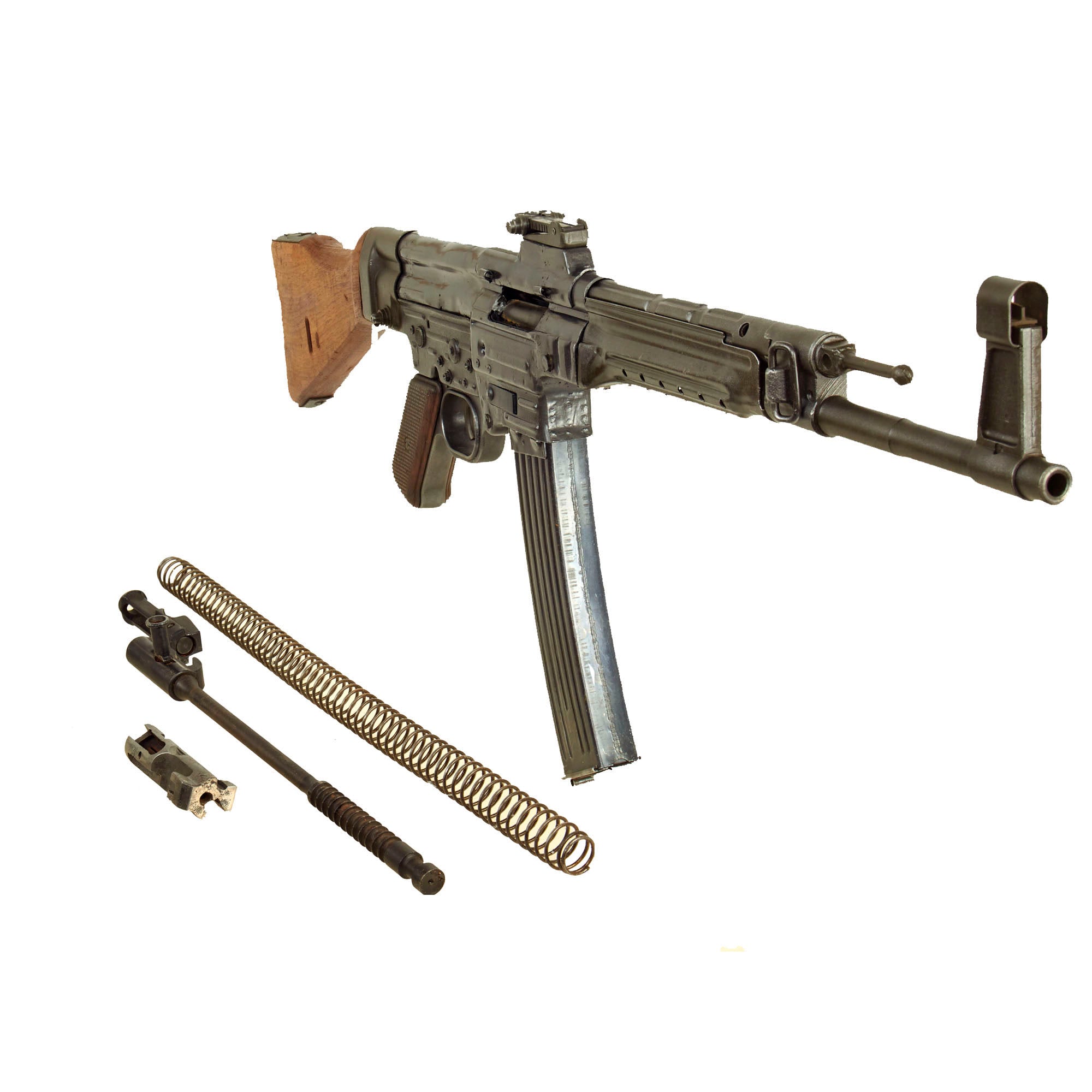 Original German WWII MP44 STG 44 Sturmgewehr Demilled Receiver Display ...